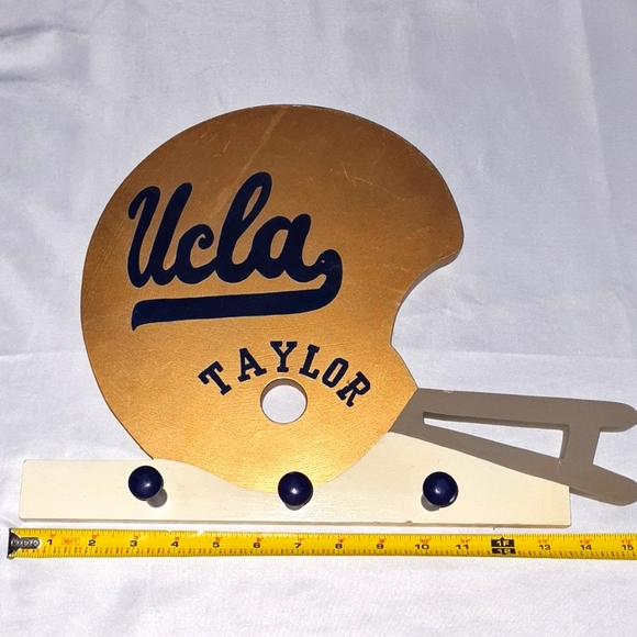 Storage & Organization | Ucla Wooden Key Hanger Plaque Custom To Taylor ...